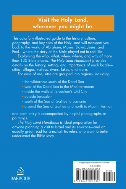 Holy Land Handbook: History, Geography, Culture, Holy Sites - Softcover ...
