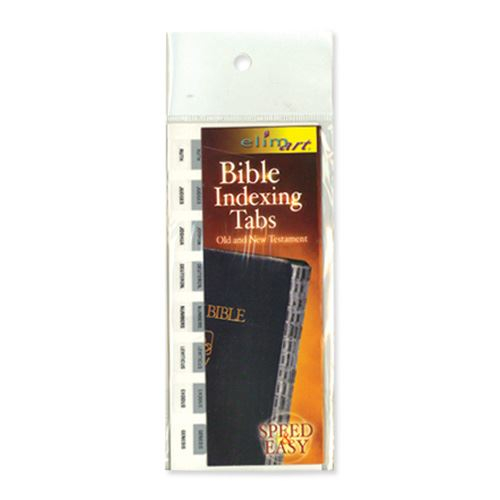 Bible Indexing Tabs - English - Silver color - Gladsounds
