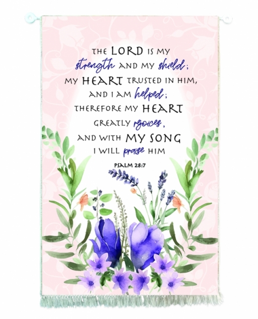 Tapestry - Psalm 28:7 - Gladsounds